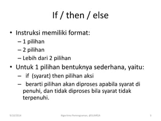 Algoritma pemrograman 7 | PPT