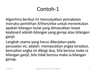 Algoritma pemrograman 7 | PPT