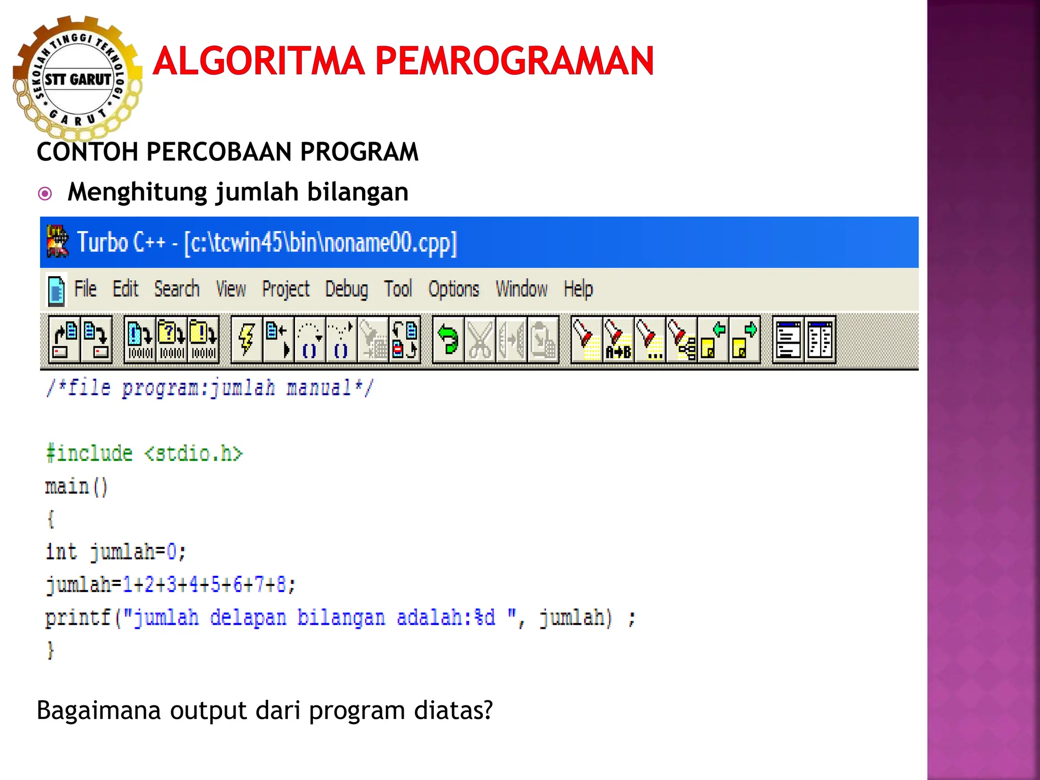 Algoritma Pemograman Looping/Pengulangan | PDF