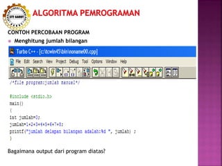 Algoritma Pemograman Looping/Pengulangan | PDF