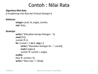 Algoritma pemrograman 9 | PPTX