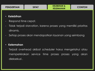 Algoritma penjadwalan cpu hrrn | PPTX