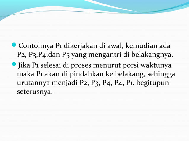 Algoritma penjadwalan proses | PPT