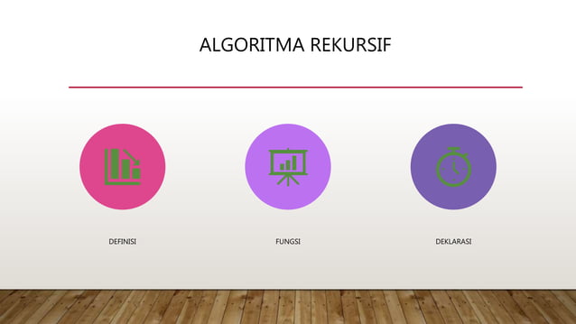Algoritma rekursif | PPTX