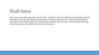 membuat flow chart struktur runtunan dengan flowgorithm | PPTX