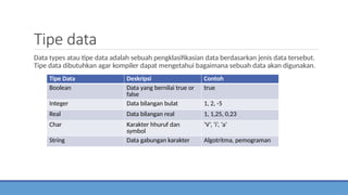 membuat flow chart struktur runtunan dengan flowgorithm | PPTX
