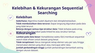 Algoritma dan Struktur Data Tentang Searching | PPTX