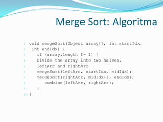 Algoritma sorting | PPTX