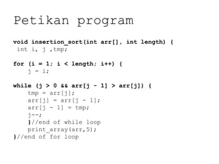 Algoritma sorting | PPTX