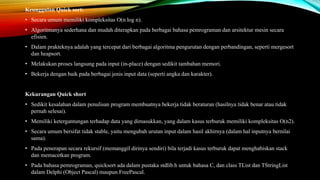 Algoritma_Sorting Pengolahan CItra Digit | PPT