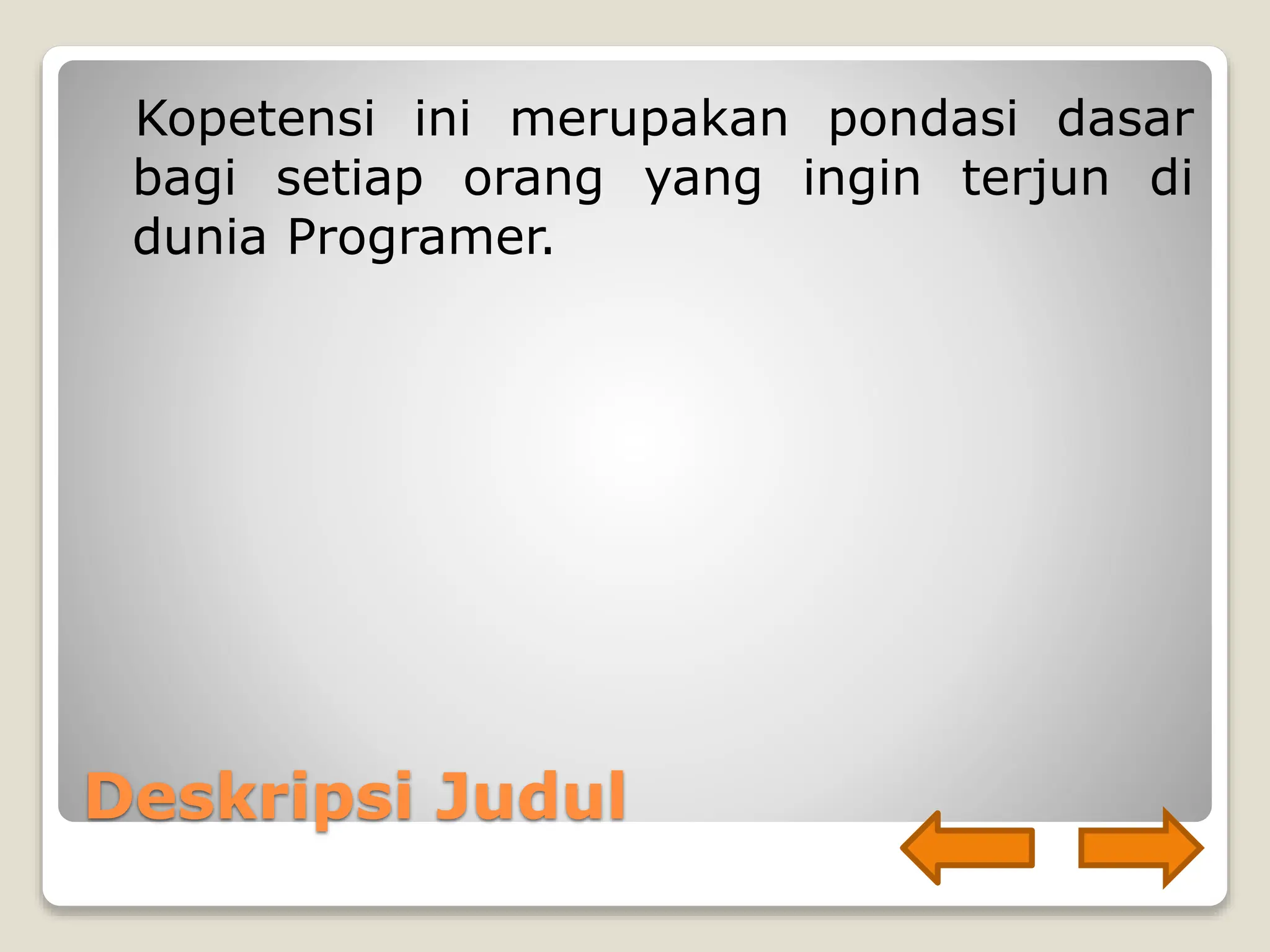 ALGORITMA DAN PEMROGRAMAN TINGKAT DASAR UNTUK KELAS X SMK REKAYASA PERANGKAT LUNAK | PPTX