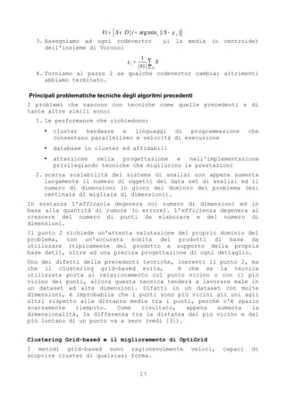 Algoritmi di clustering | PDF