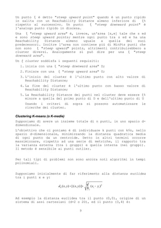 Algoritmi di clustering | PDF