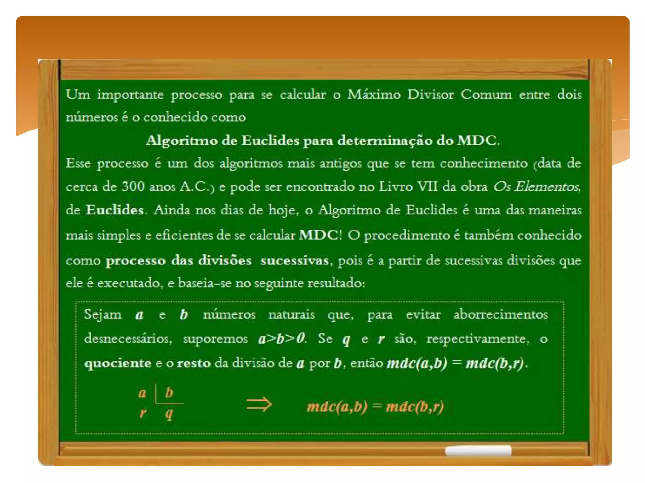 Algoritmo de Euclides | PPT