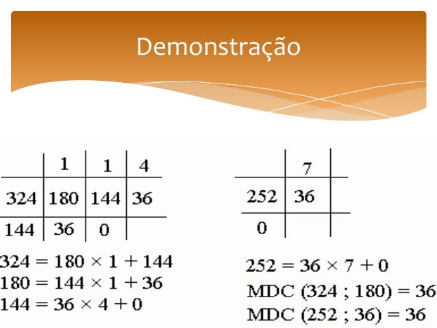 Algoritmo de Euclides
