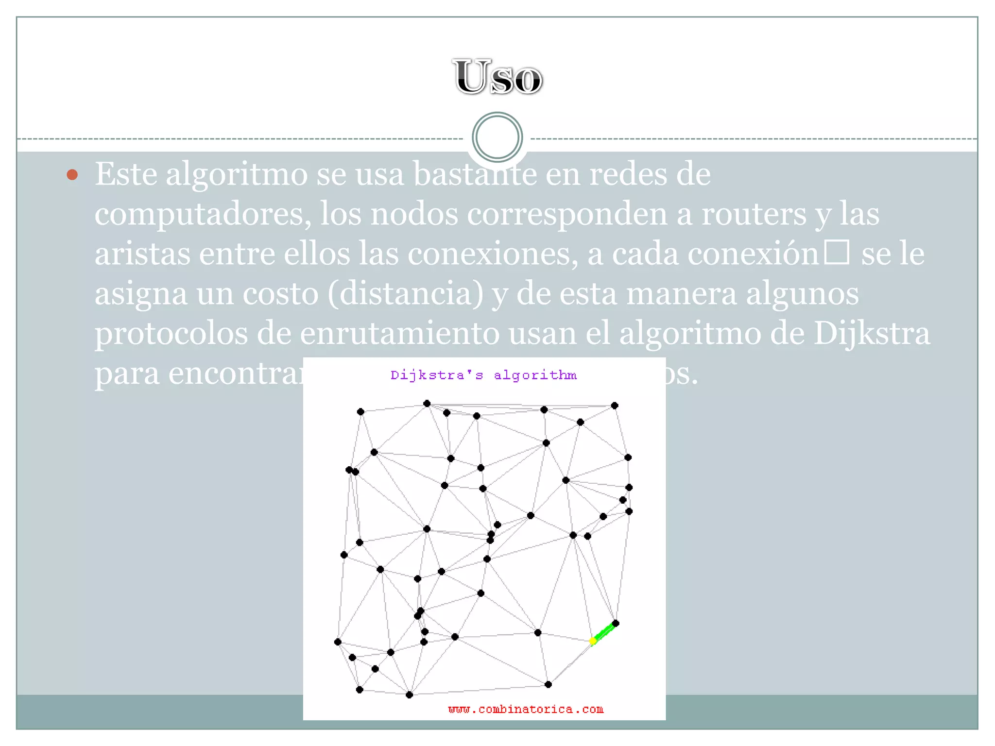 Algoritmo De Dijkstra Ppt