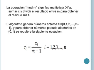 Algoritmo De Multiplicador Constante & Algoritmo Lineal | PPTX