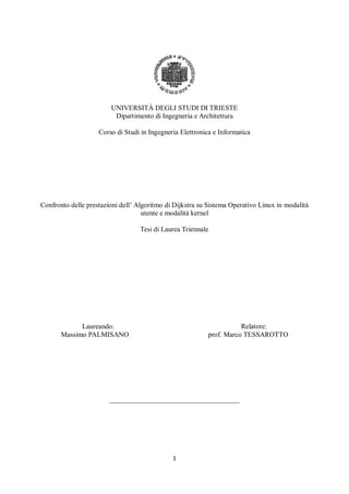 Algoritmo di Dijkstra | PDF | Operating Systems | Computer Software and ...