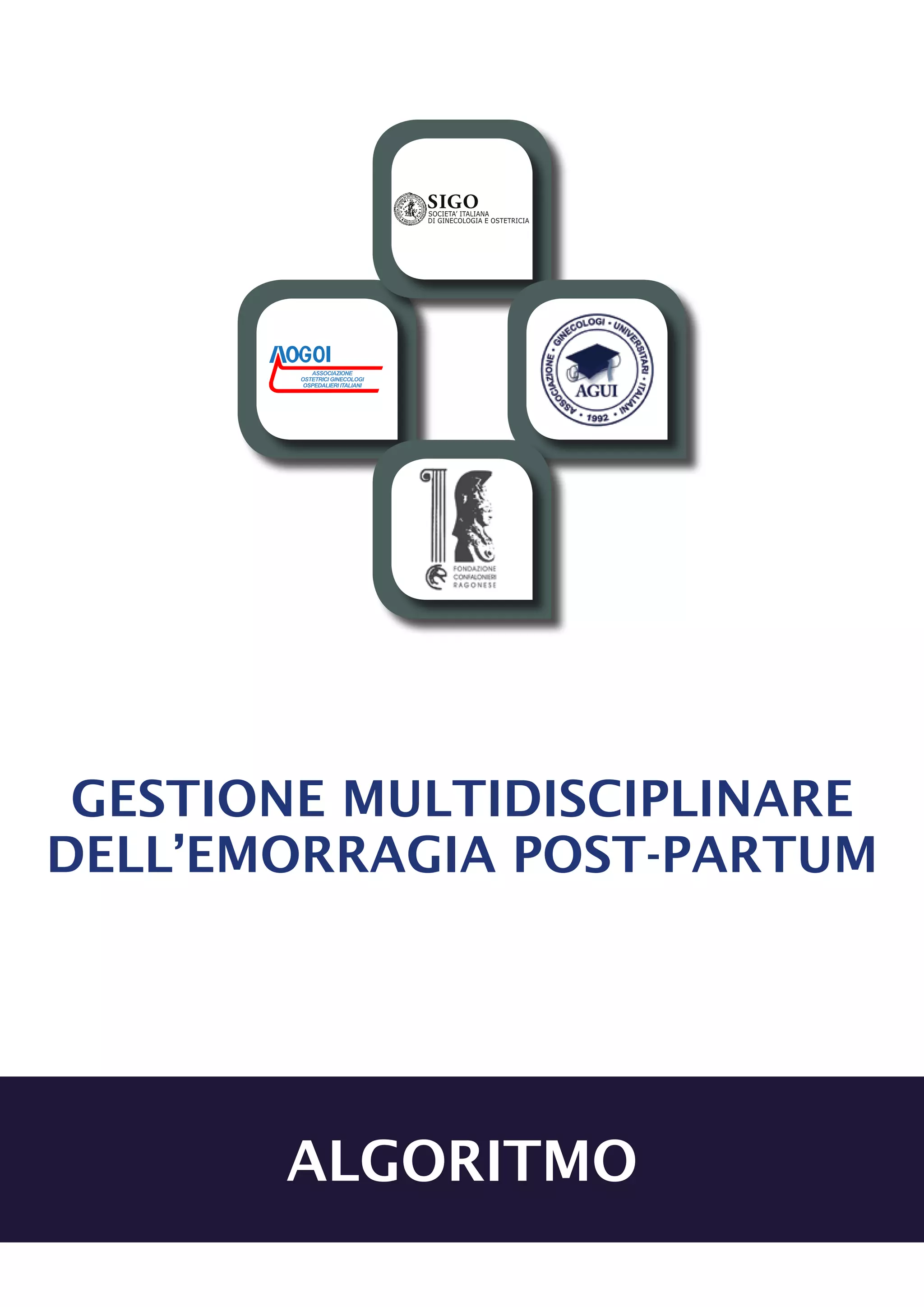 Algoritmo emorragia post partum 2014 | PDF