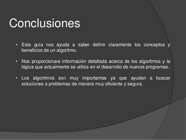 Algoritmos