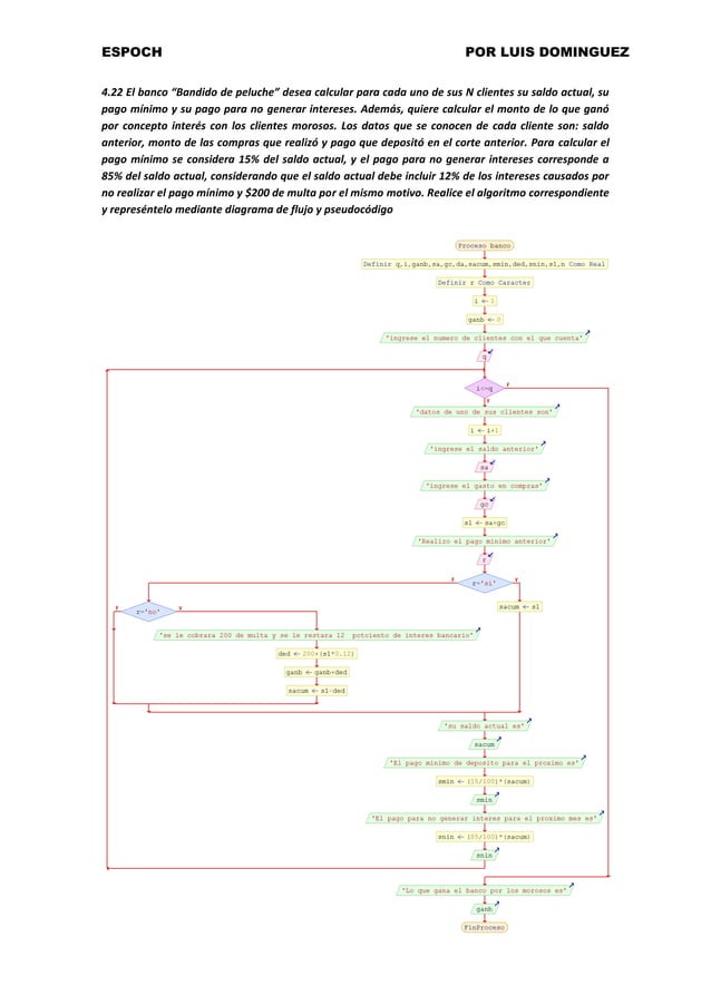 Ejercicios Resueltos De Algoritmos Pdf - Ponasa