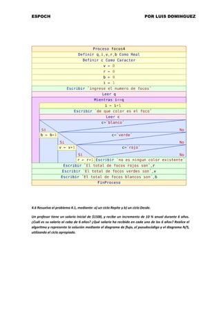 Ejercicios Resueltos De Algoritmos Pdf - Ponasa
