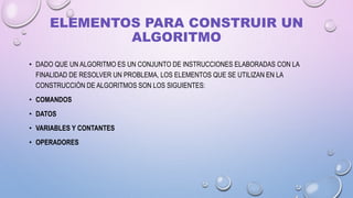 Algoritmos | PPTX