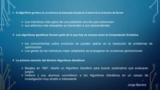 Algoritmos geneticos | PPT