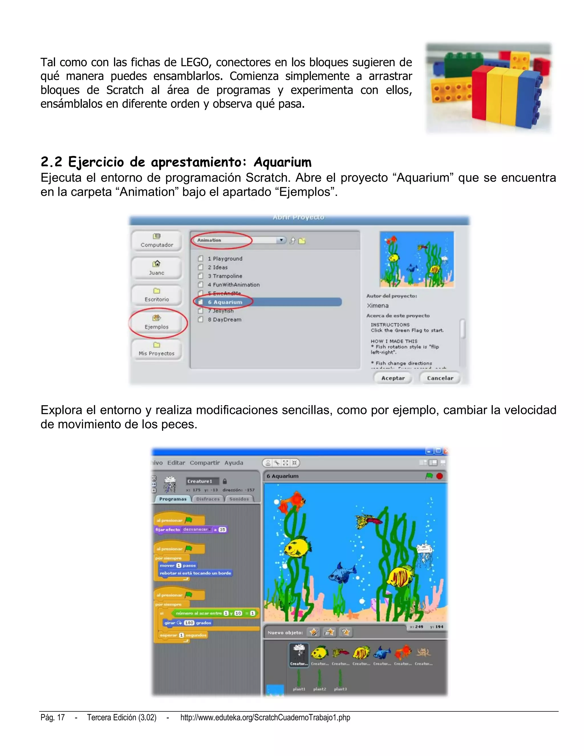 Cuaderno de trabajo Algoritmos programacion en Scratch | PDF