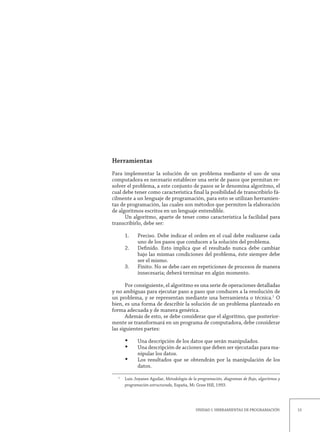Algoritmos resueltos con Diagramas de Flujo y Pseudocodigo - Pinales y ...