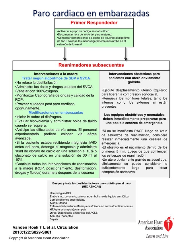 Algoritmos de reanimacion cardiopulmonar basica y avanzada. | PDF