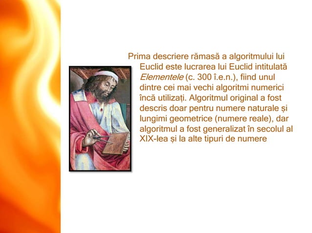 Algoritmul lui euclid | PPTX