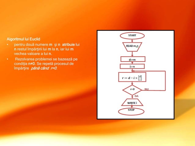 Algoritmul lui euclid | PPTX