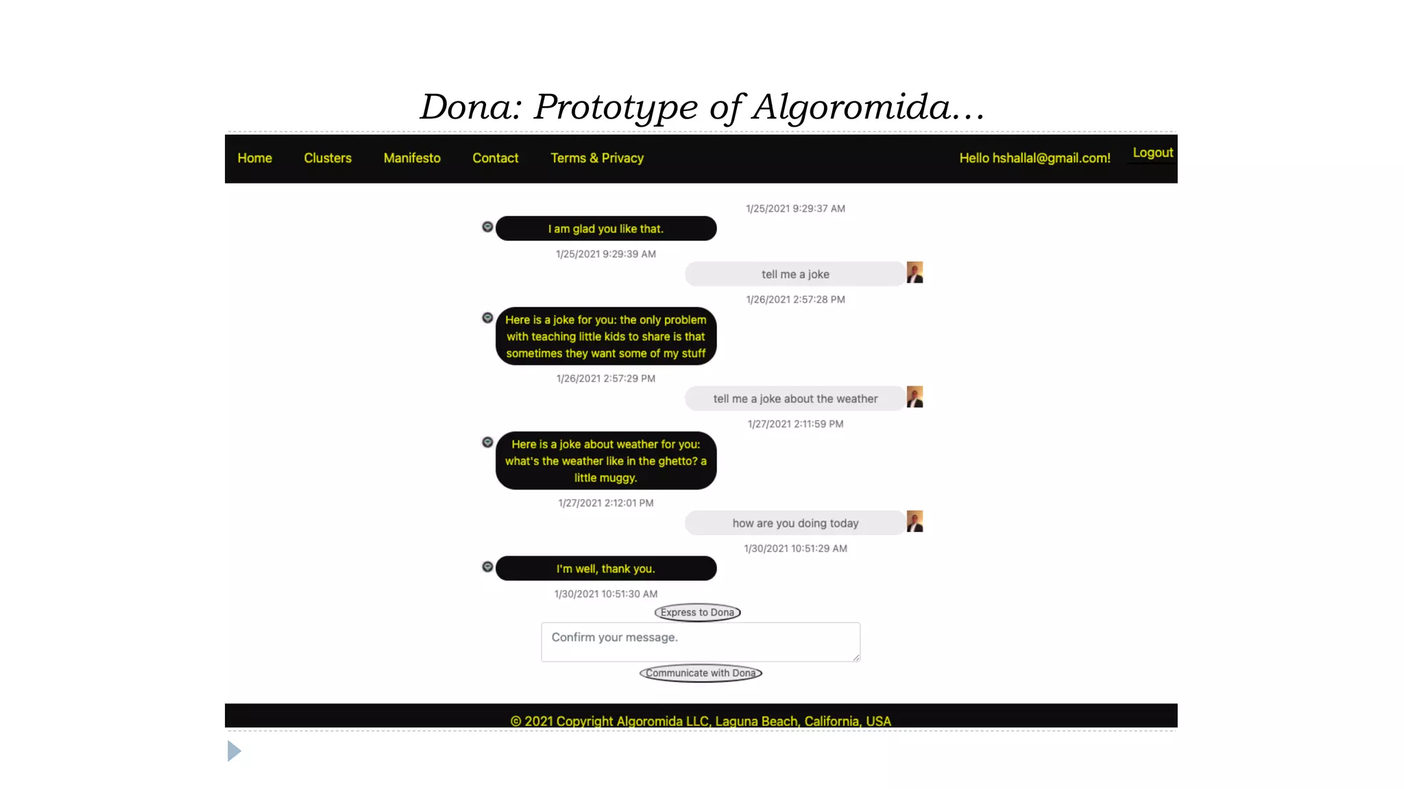 Algoromida preso | PPT