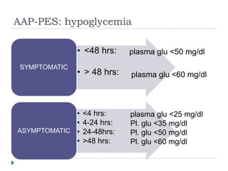 Algortihm hypoglycemia | PPT