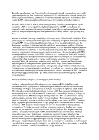 Algorytmy w trudnych drogach oddechowych | DOC