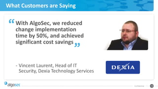 Algo sec suite overview 2013 05 | PPTX