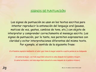 Signos de Puntuacion | PPS