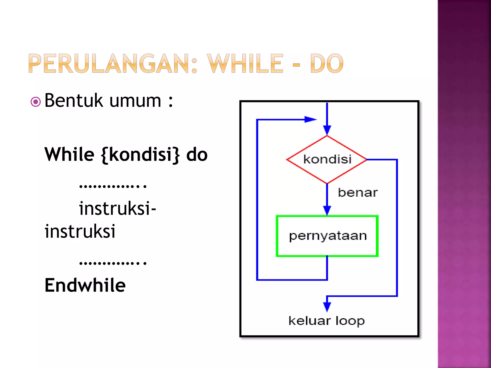 Algo temu 4 struktur dasar algoritma | PPTX