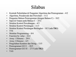 pengenalan algoritma komputasi sains untuk kuliah | PPT