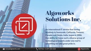 Algoworks Services | PPT