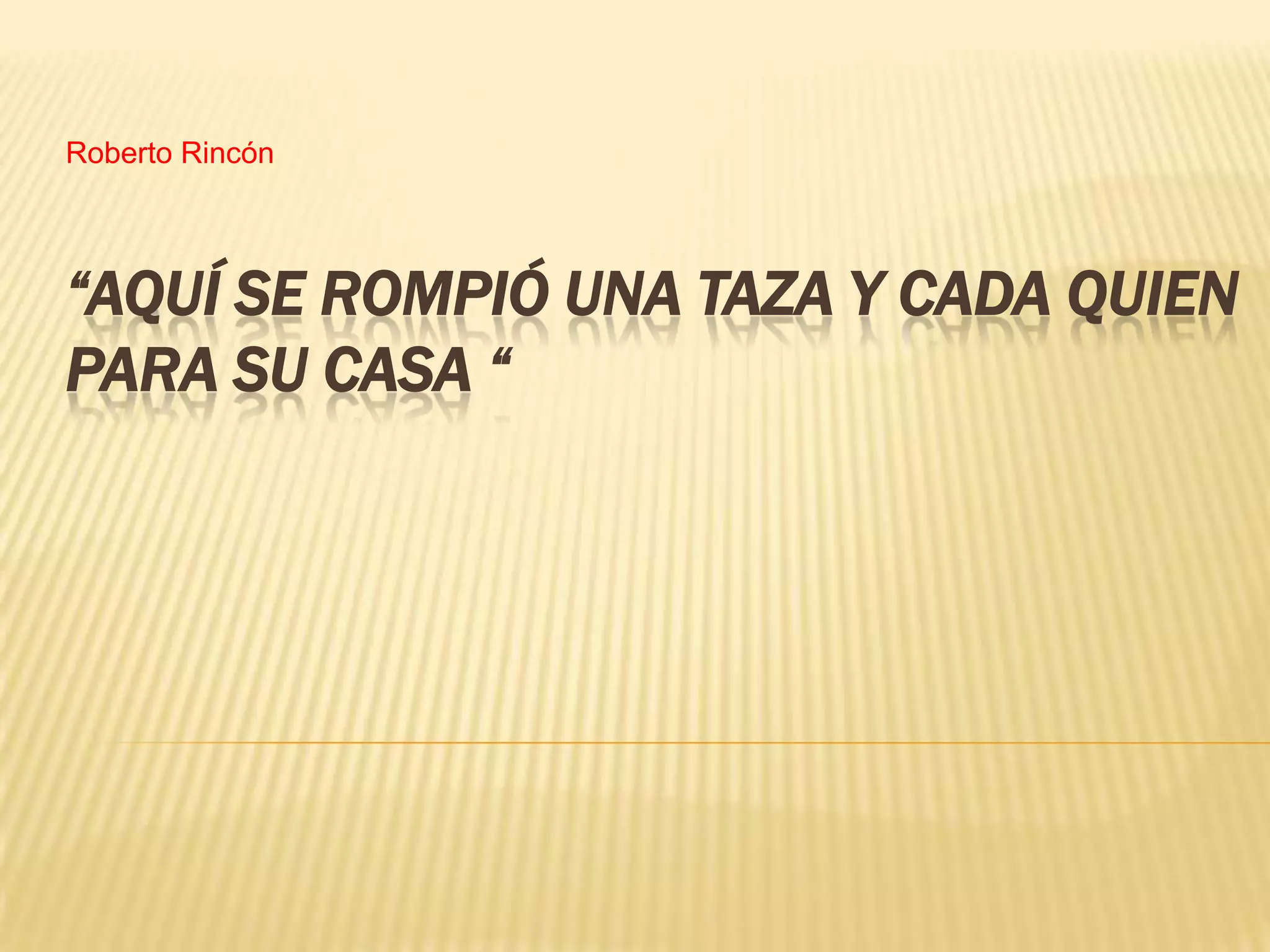 Algunos refranes venezolanos =) | PPT