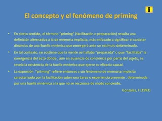 Algunos tips básicos sobre memoria humana | PPT