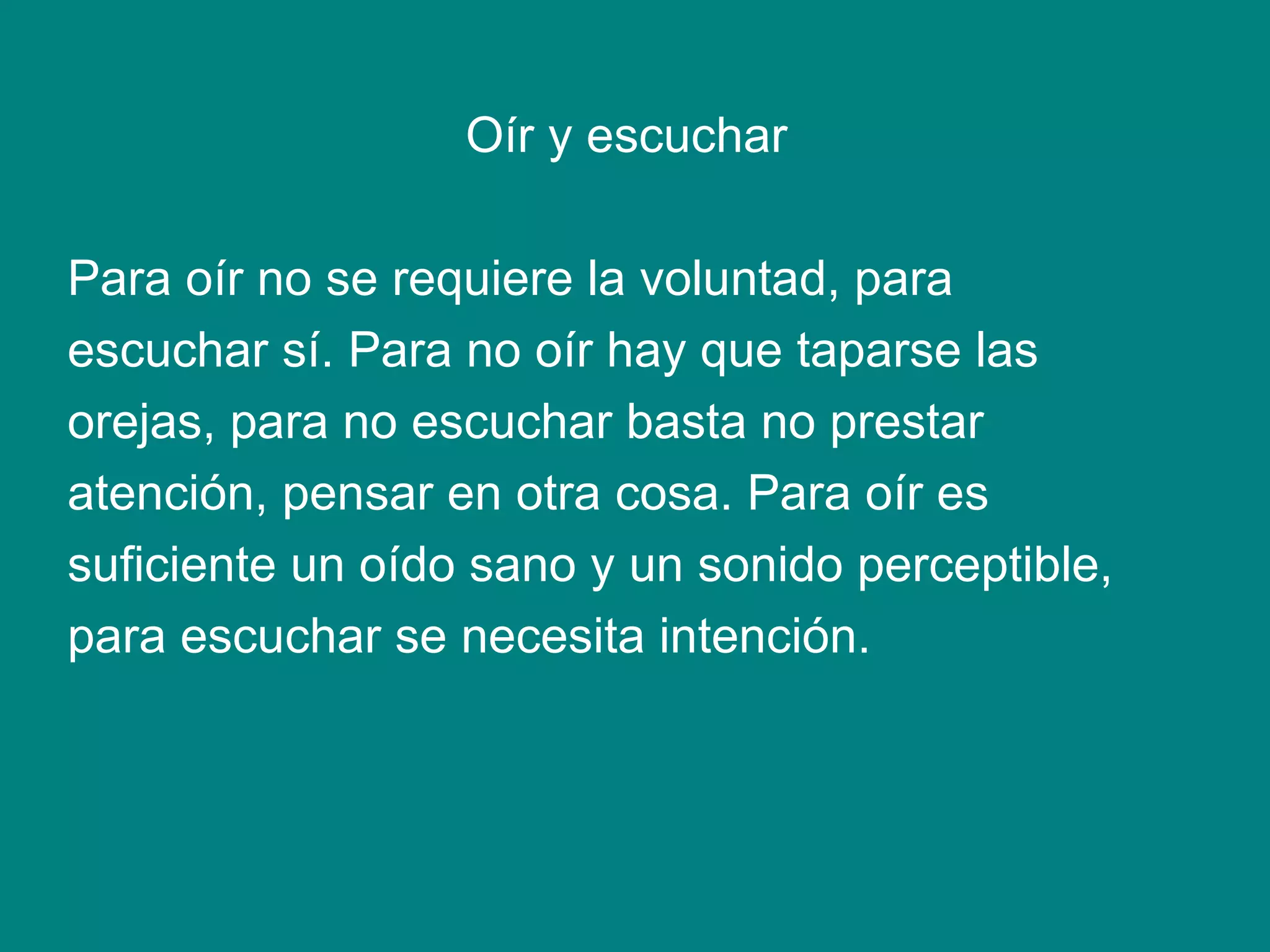 Algunos verbos de percepción | PPT