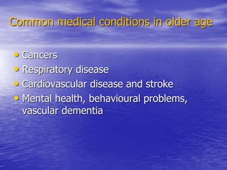 Nursing and challenges for geriatric care in acute hospitals | PPTX