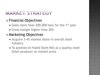 Al Hadid Steel Mills | PPTX