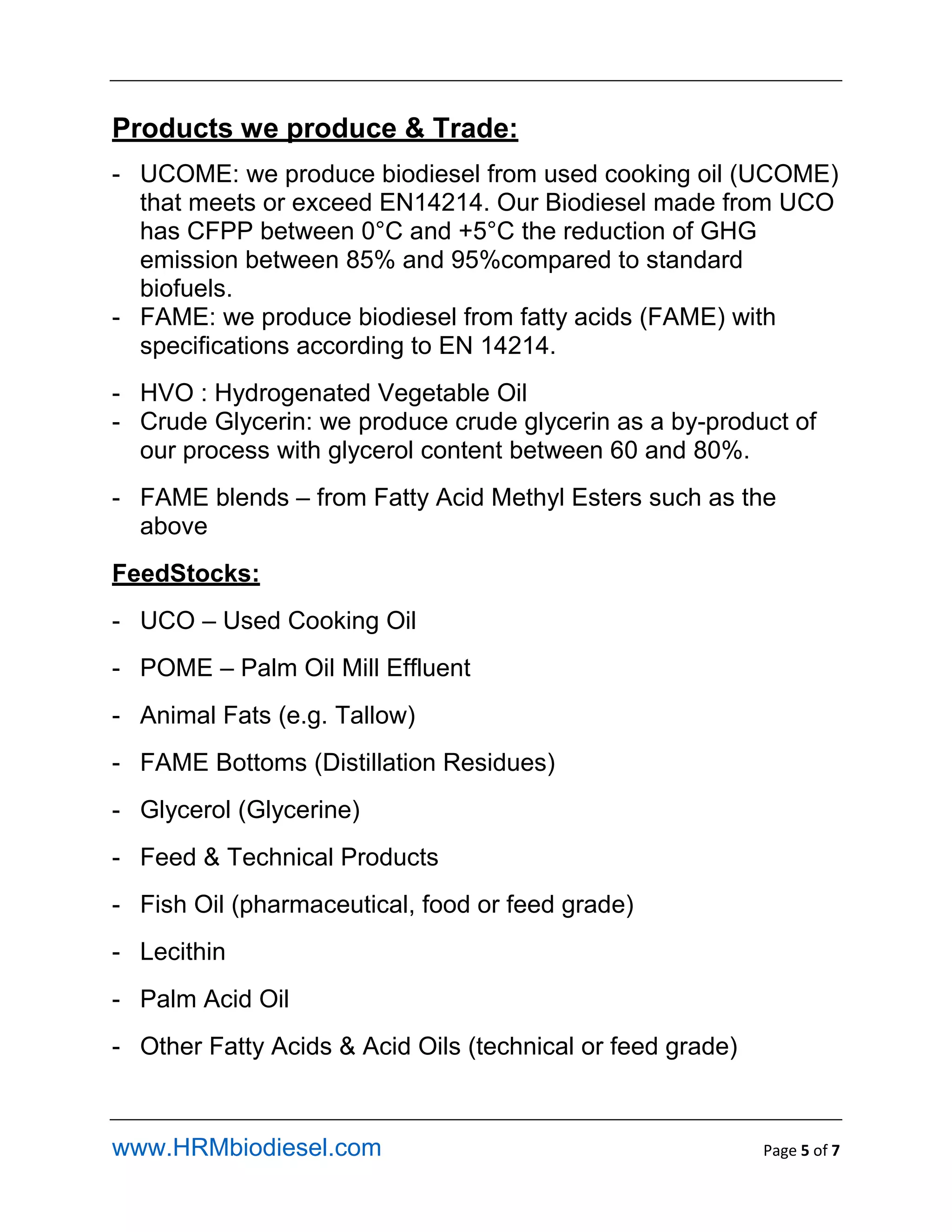 Al harameen oleochemicals company profile | PDF