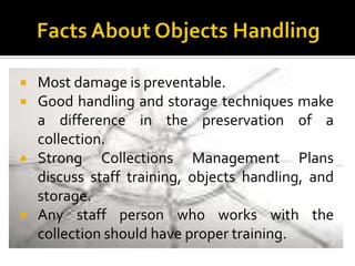 Alhfam 2010 handling and storing objects final draft | PPT