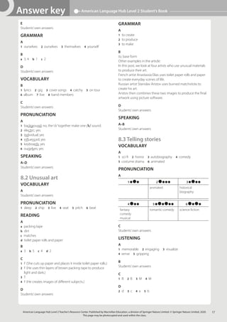 AMERICAN LANGUAGE HUB_Level2_Student'sBook_Answerkey.pdf