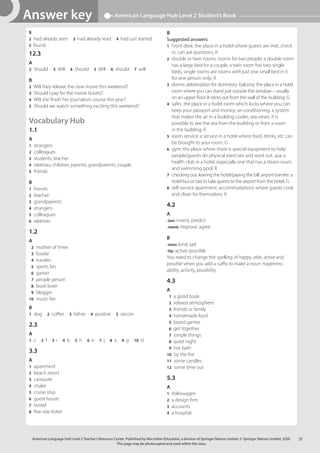 AMERICAN LANGUAGE HUB_Level2_Student'sBook_Answerkey.pdf